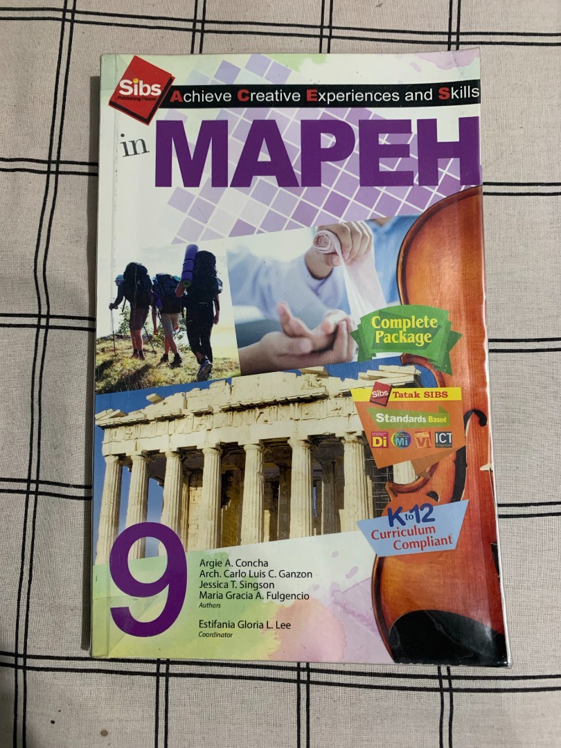 MAPEH Sibs Grade 9, Hobbies & Toys, Books & Magazines, Textbooks on Carousell