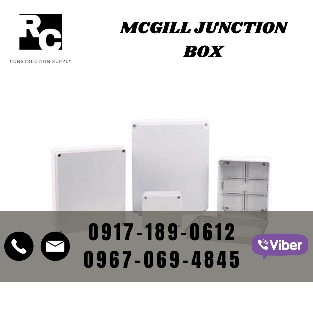 MCgill Junction Box, Commercial & Industrial, Construction & Building ...