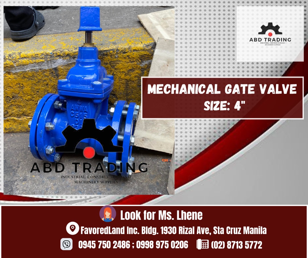 MECHANICAL GATE VALVE, Commercial & Industrial, Construction Tools ...