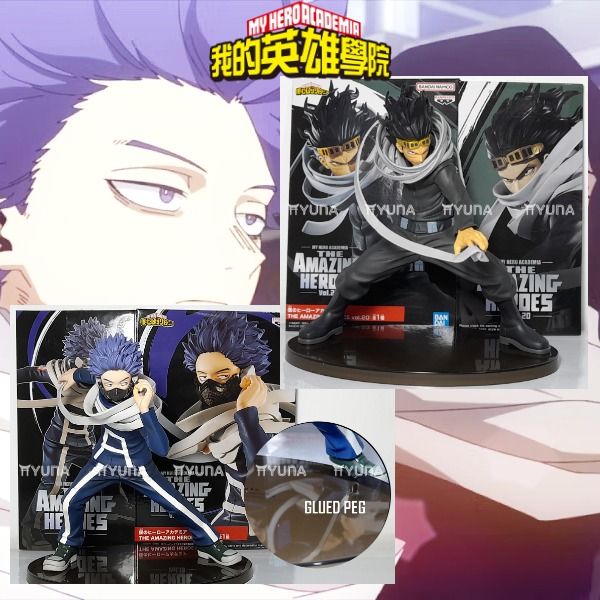 MHA Aizawa Eraserhead, Shinso Hitoshi : Amazing Heroes / BNHA HERO ...