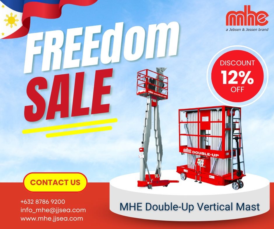 MHE FREEDOM Sale: MHE Double-Up Vertical Mast, Commercial & Industrial ...