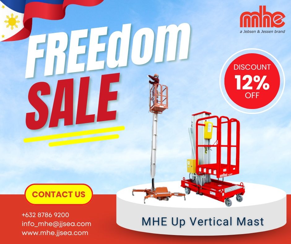MHE FREEDOM Sale: MHE Up Vertical Mast, Commercial & Industrial ...