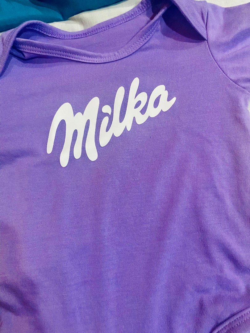 Milka Theme Baby Milestone, Babies & Kids, Babies & Kids Fashion on ...