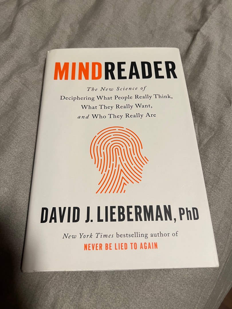 Mind Reader by David J Lieberman, Hobbies & Toys, Books & Magazines ...