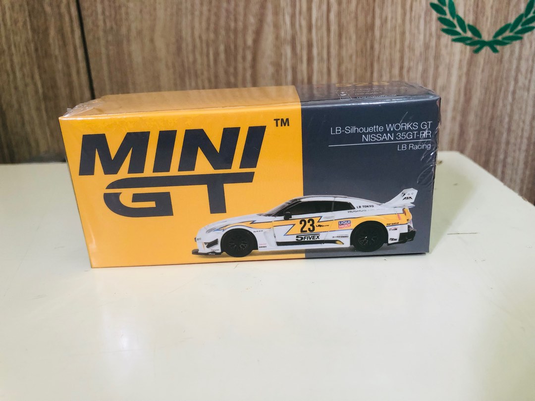 Mini gt r35 silhouette #528, Hobbies & Toys, Toys & Games on Carousell