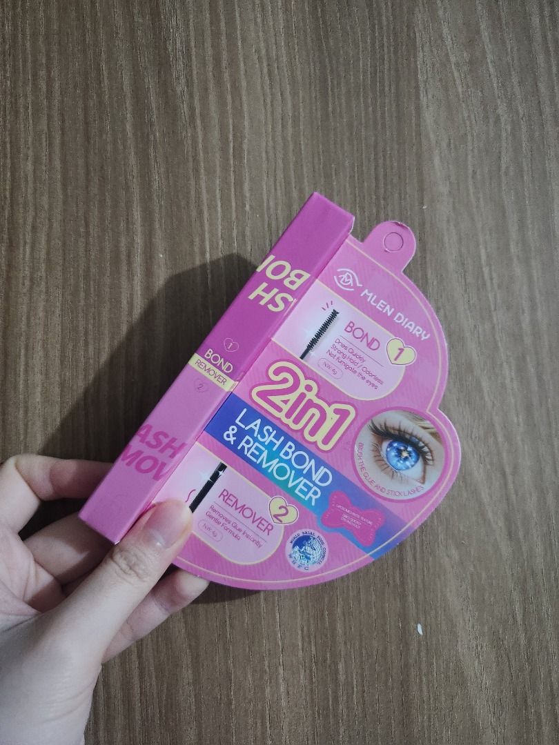 Mlen Diary Manga Plus Box with 4in1 Lash Bond and Remover, Beauty & Personal Care, Vision Care ...
