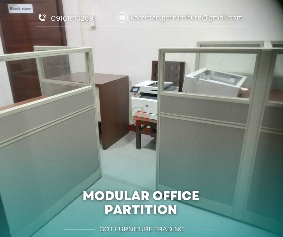 Modular Receiving counter | Workstation | Partition., Furniture & Home ...
