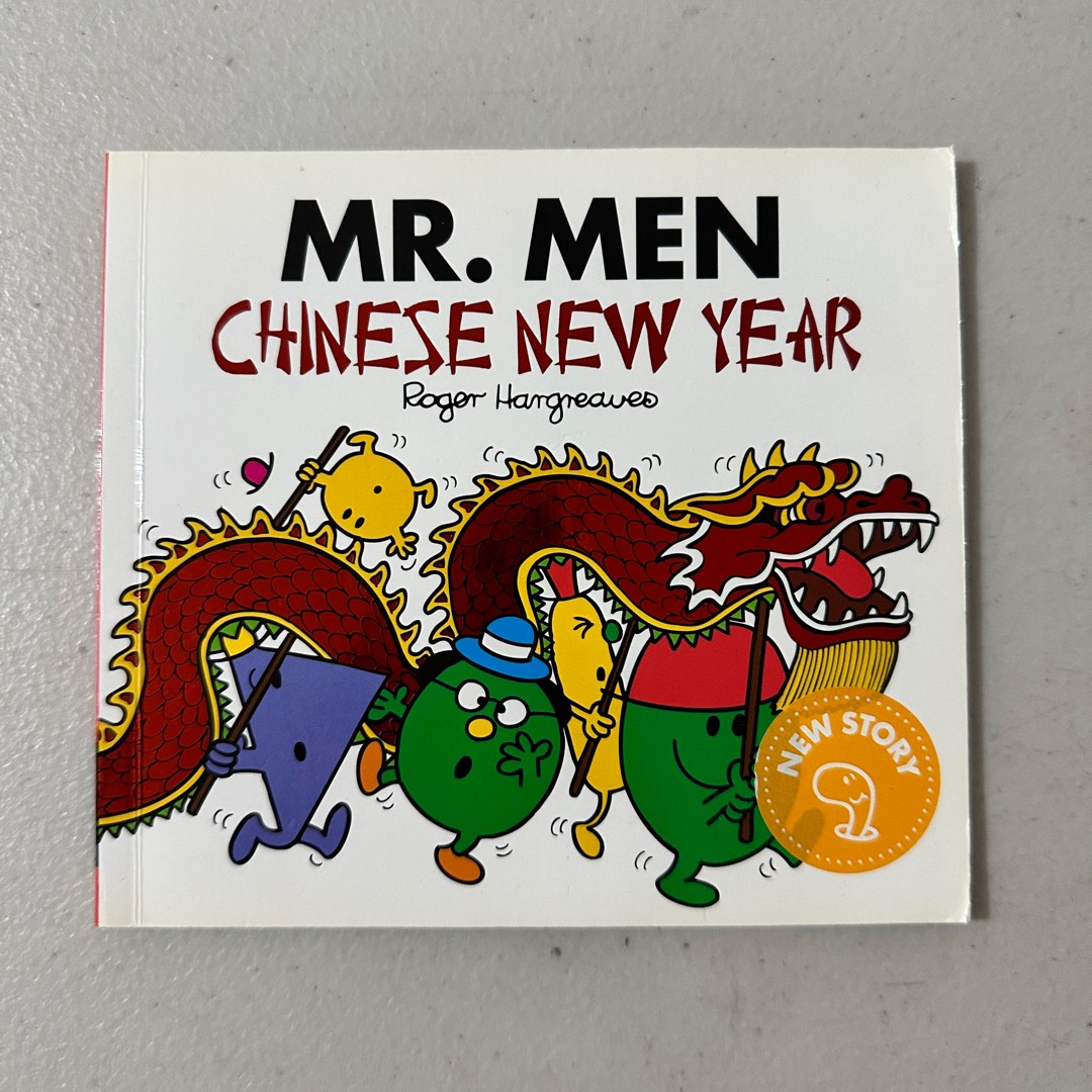 MR. MEN Chinese New Year, Hobbies & Toys, Books & Magazines, Children's ...
