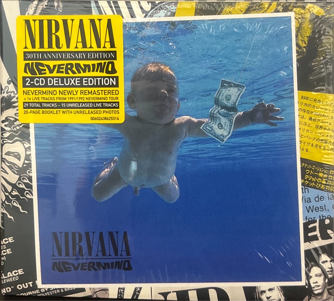 Nirvana : Nevermind Deluxe 2CD Edition, Hobbies & Toys, Music & Media, CDs & DVDs on Carousell