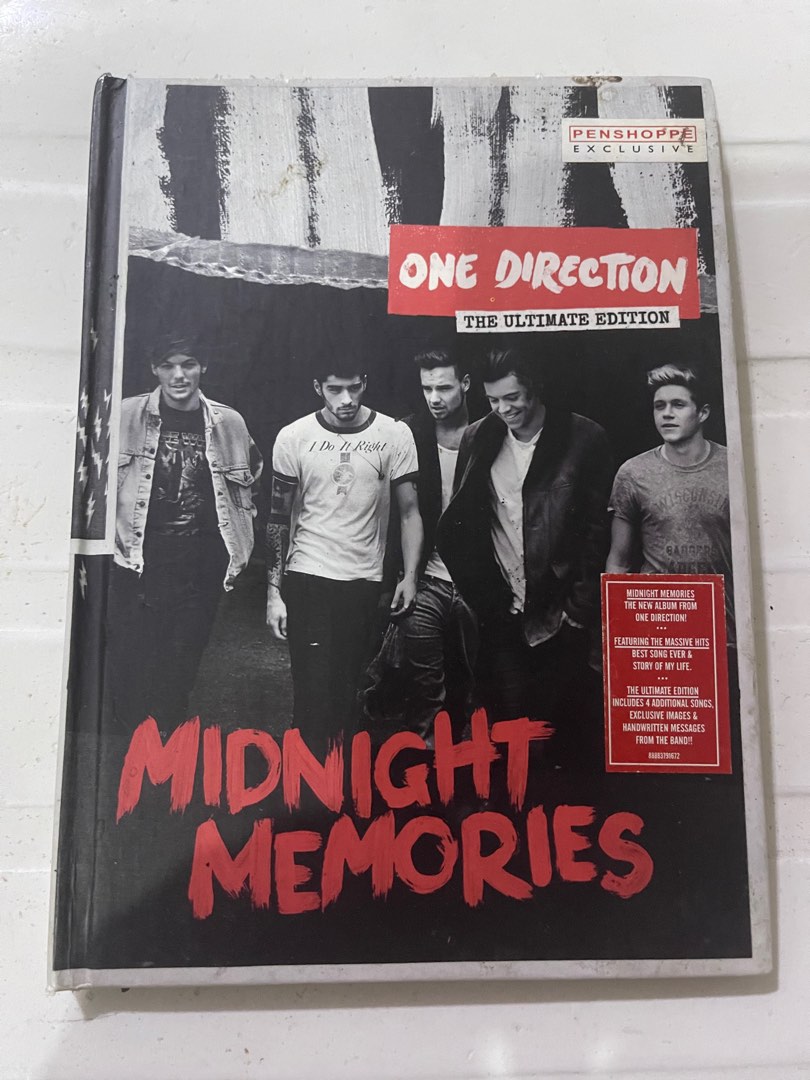 One Direction Midnight Memories Album, Hobbies & Toys, Music & Media ...