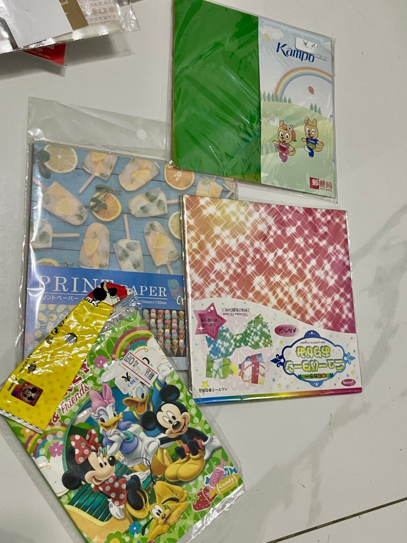 Origami set 4packs, Hobbies & Toys, Stationary & Craft, Stationery ...