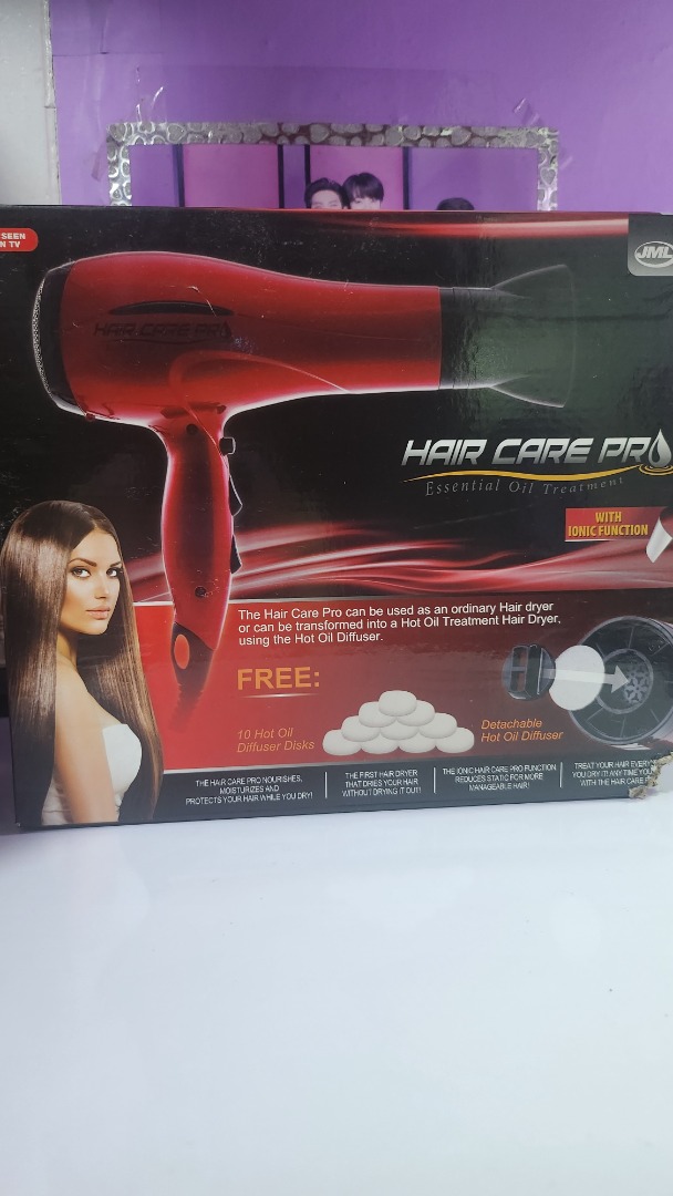 [ORIGINAL] JML Hair Care Pro Hair Dryer, Beauty & Personal Care, Hair ...