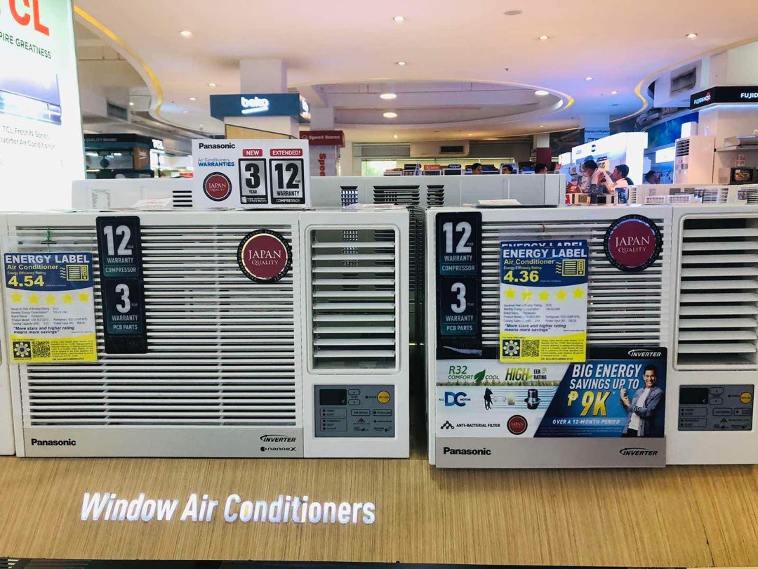 PANASONIC WINDOW TYPE INVERTER AIRCON, TV & Home Appliances, Air ...