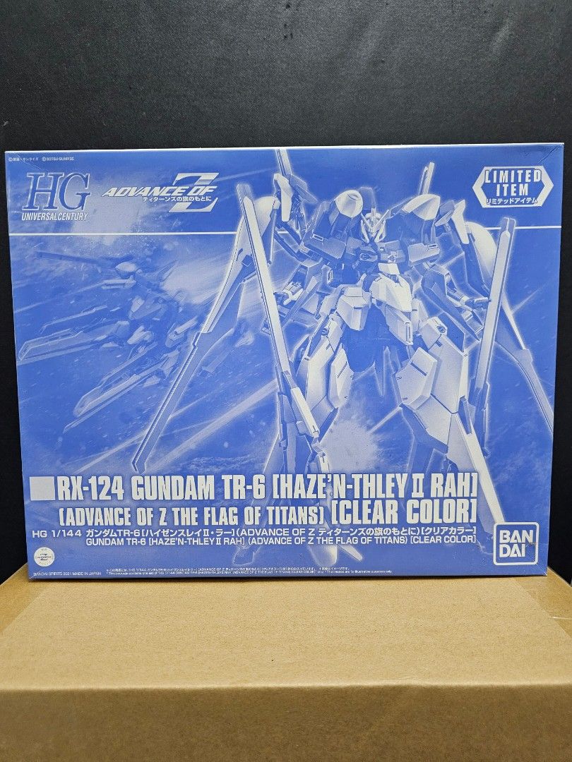 Pbandai Gundam TR-6 (Haze'n-thley II Rah) Clear Color, Hobbies & Toys ...