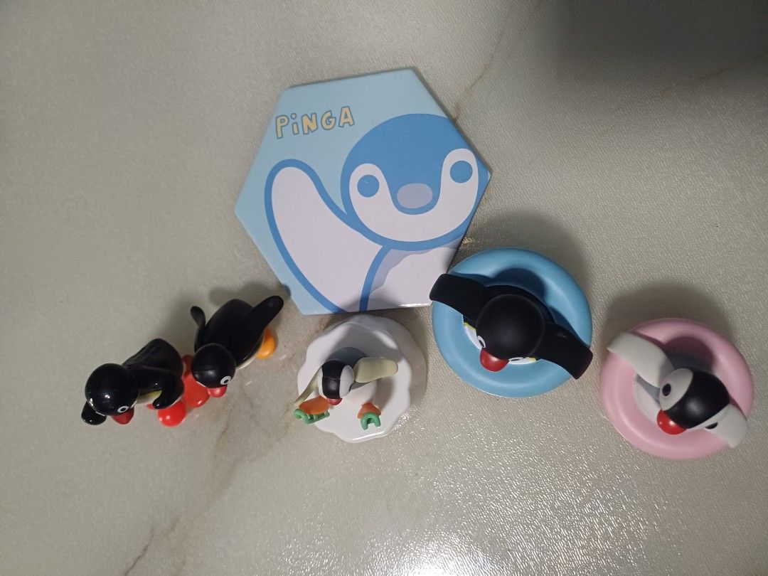 PINGU PINGA COMBO SET FIGURE, Hobbies & Toys, Toys & Games on Carousell