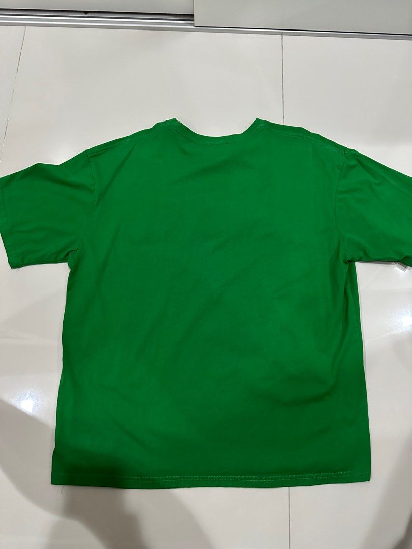 PLAIN WORDING GREEN TOP, Men's Fashion, Tops & Sets, Tshirts & Polo ...