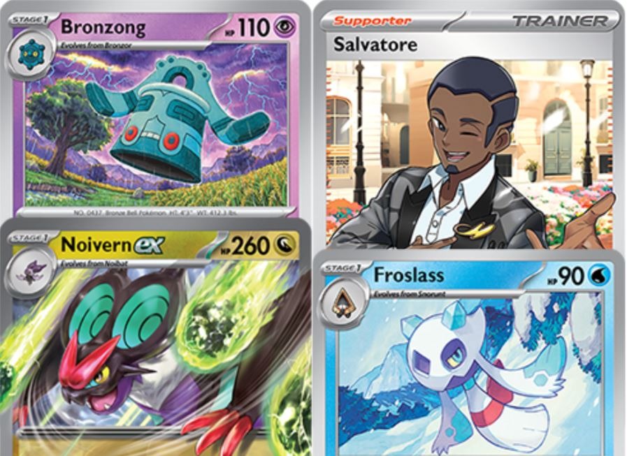 Pokemon TCG Bronzong Noivern ex Deck with Salvatore and Froslass ...