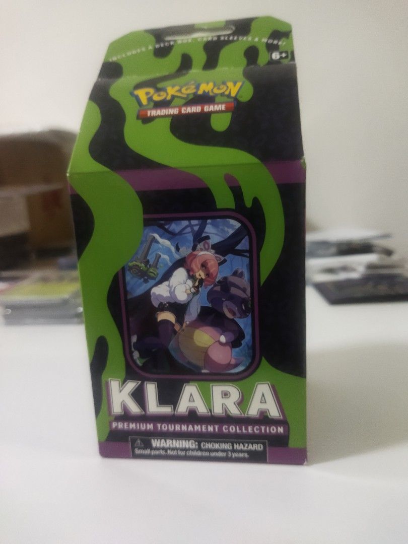 Pokemon TCG Klara Premium Tournament Collection, Hobbies & Toys, Toys ...