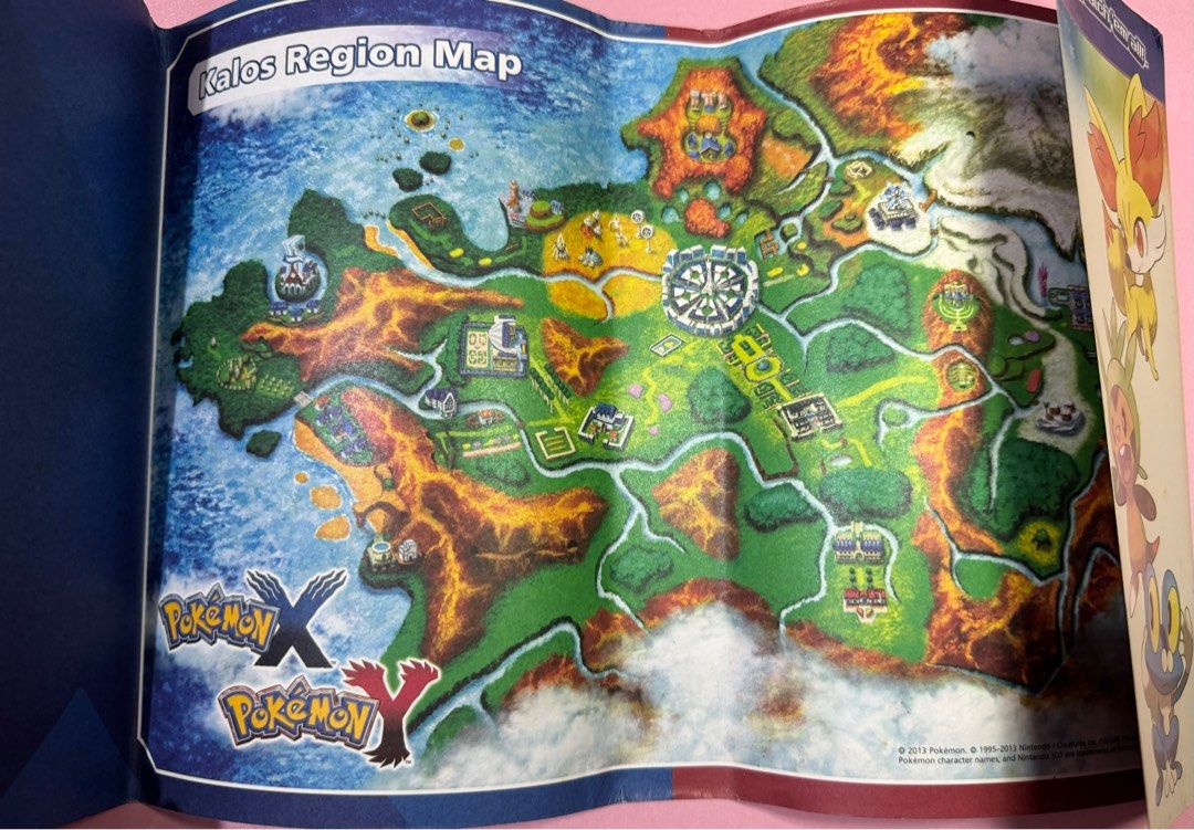 Pokemon X & Pokemon Y : The Official Kalos Region Guidebook, Hobbies ...