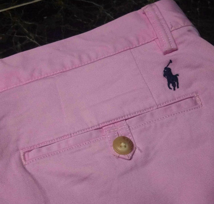 Polo Ralph Lauren Pink Chinos Long Pants Saiz 35 Womens Fashion 1786
