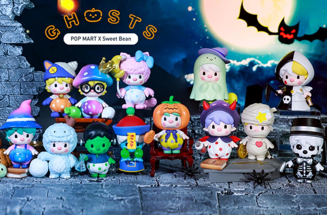 POPMART Sweet Bean Ghosts Series, Hobbies & Toys, Toys & Games on Carousell