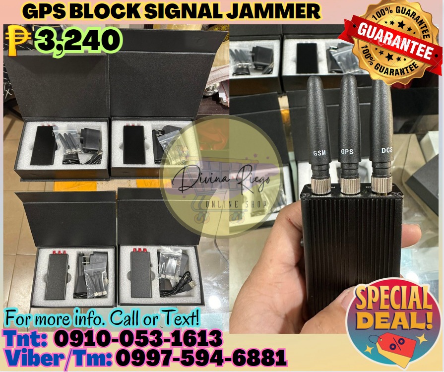 Portable GPS Block Signal Jammer On-Hand, Everything Else, Others on ...