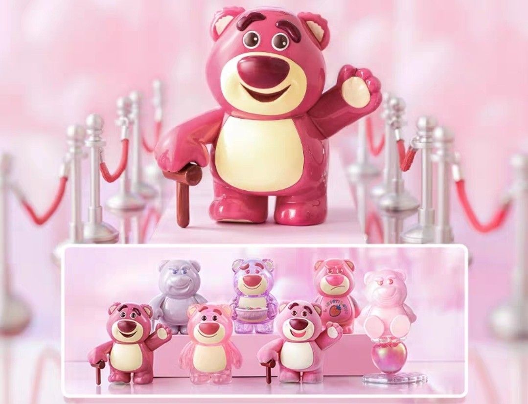 Preorder (Confirmed Design) - Disney Miniso Lotso 7 types Figure Model ...