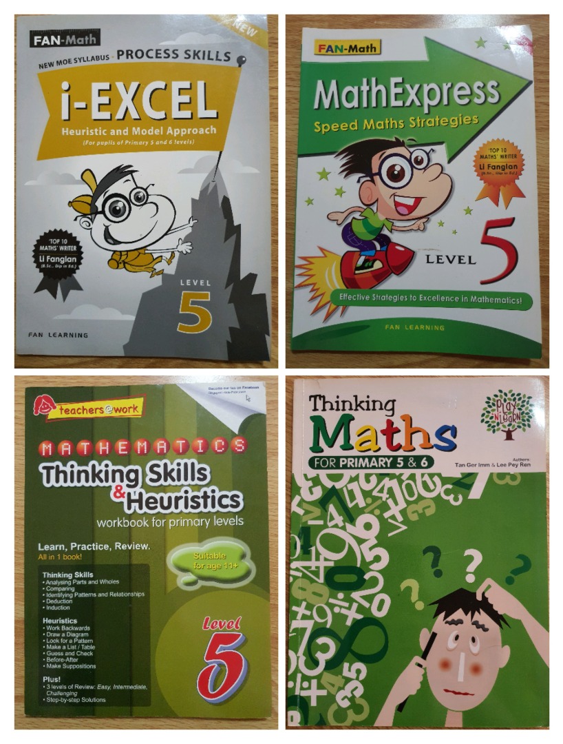 [4 for $10] Primary 5 P5 Math, Hobbies & Toys, Books & Magazines ...