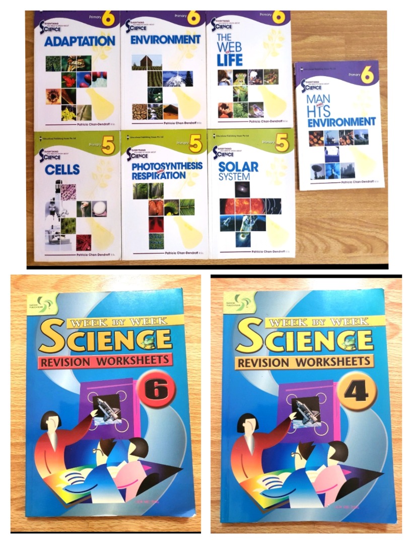 [4 for $10] Primary 6 Primary 4 P6 P4 science, Hobbies & Toys, Books ...