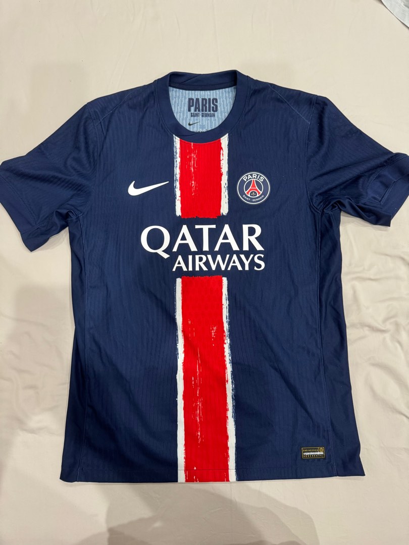 PSG 2024-25 Home Kit Match Version, Men's Fashion, Activewear on Carousell
