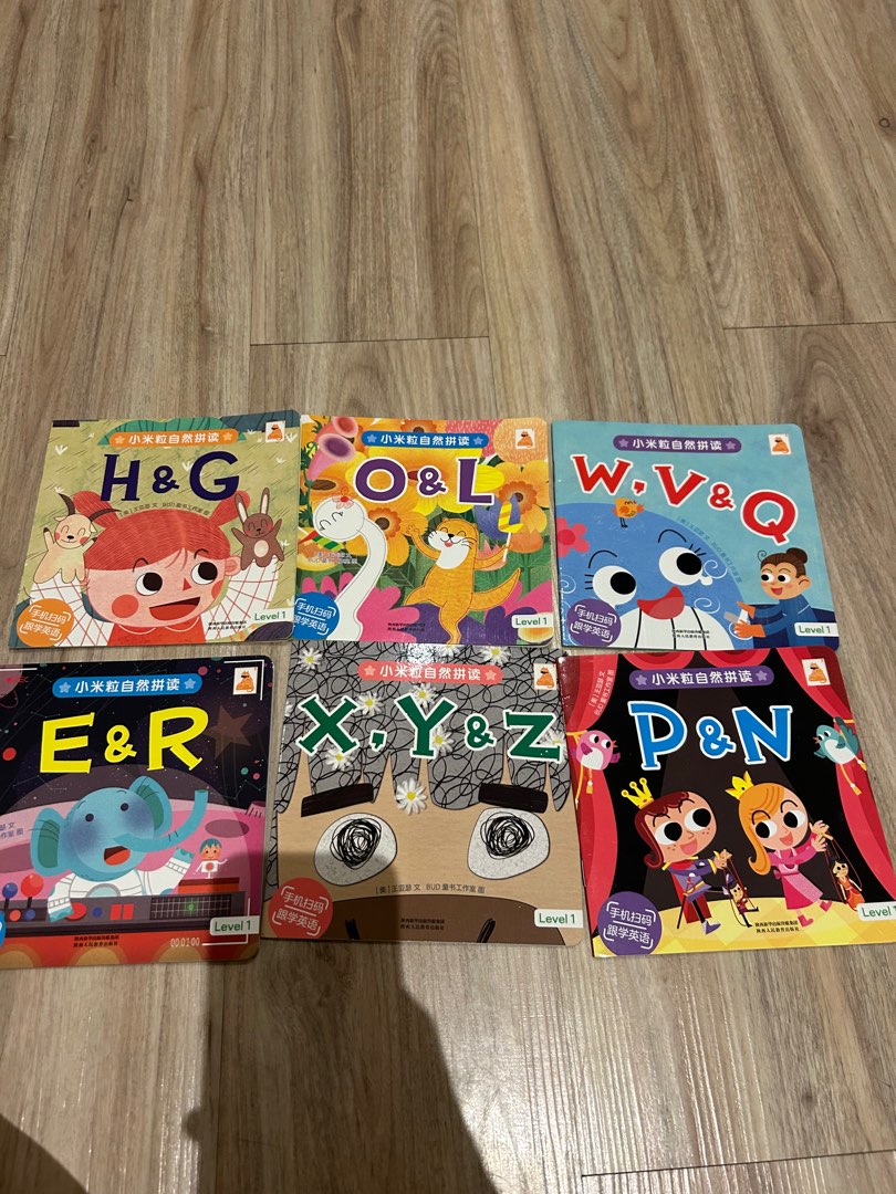 Reading book (level 1), Buku & Alat Tulis, Buku Anak-Anak di Carousell