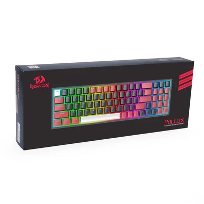 REDRAGON POLLUX 78-KEYS WIRED MECHANICAL GAMING KEYBOARD (DUST-PROOF ...