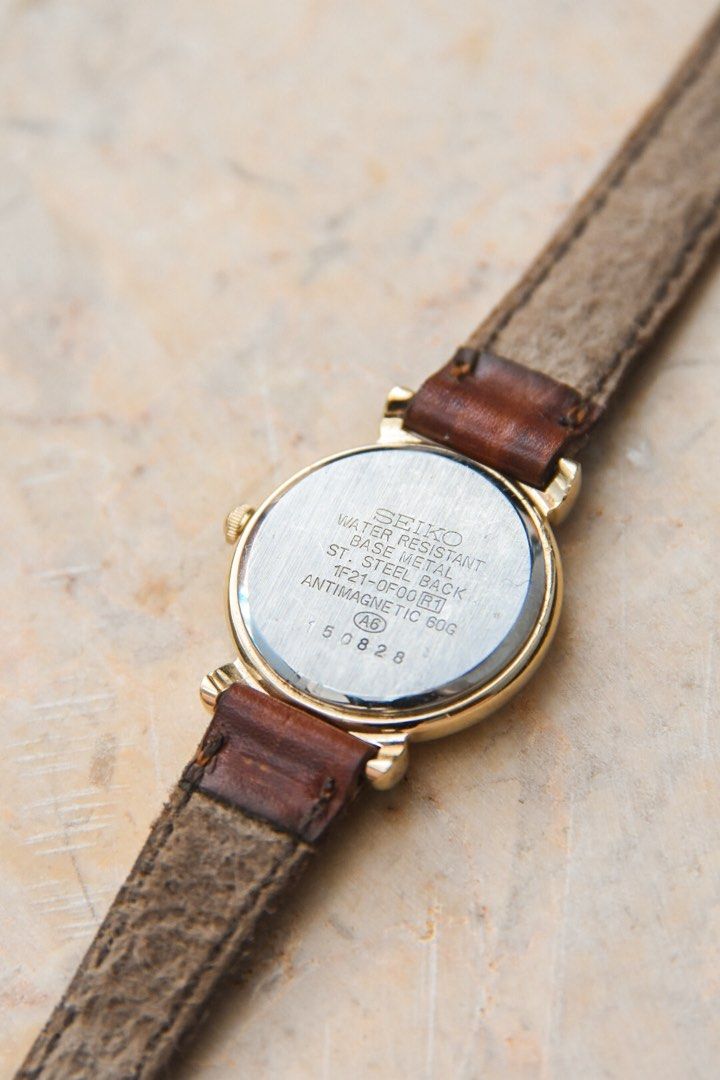 Seiko Lucent Dainty Ladies Gold Watch. Jam tangan cewek/wanita kecil ...