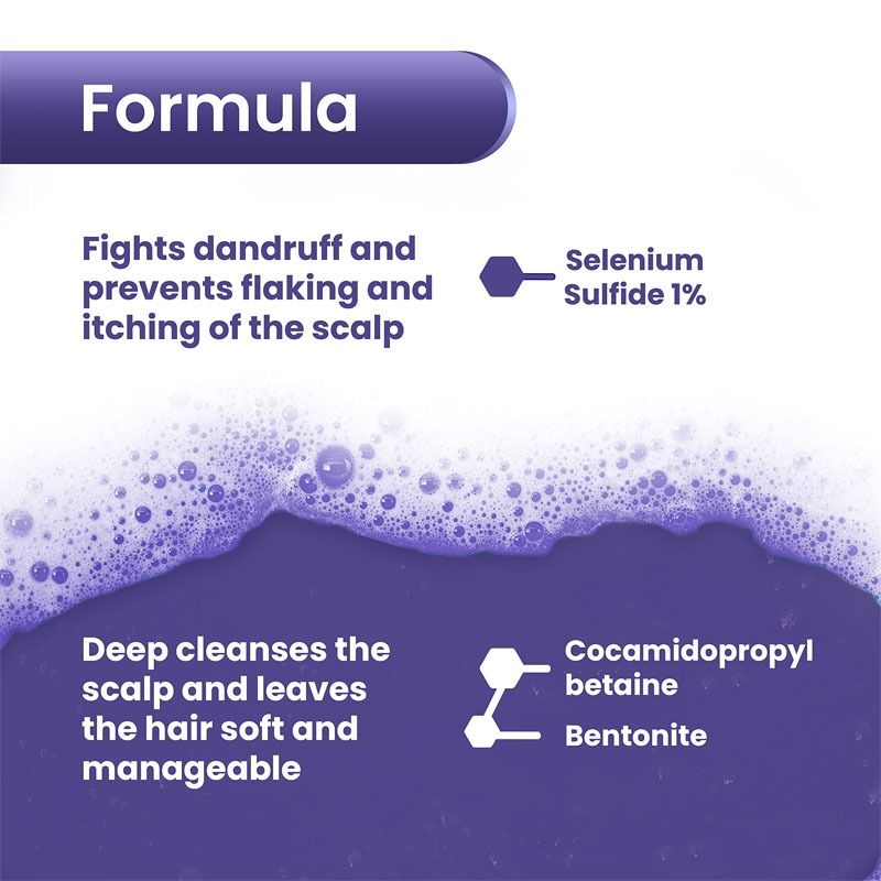 Selsun Blue Anti-Dandruff Shampoo Deep Cleansing 200mL (VIOLET), Beauty ...