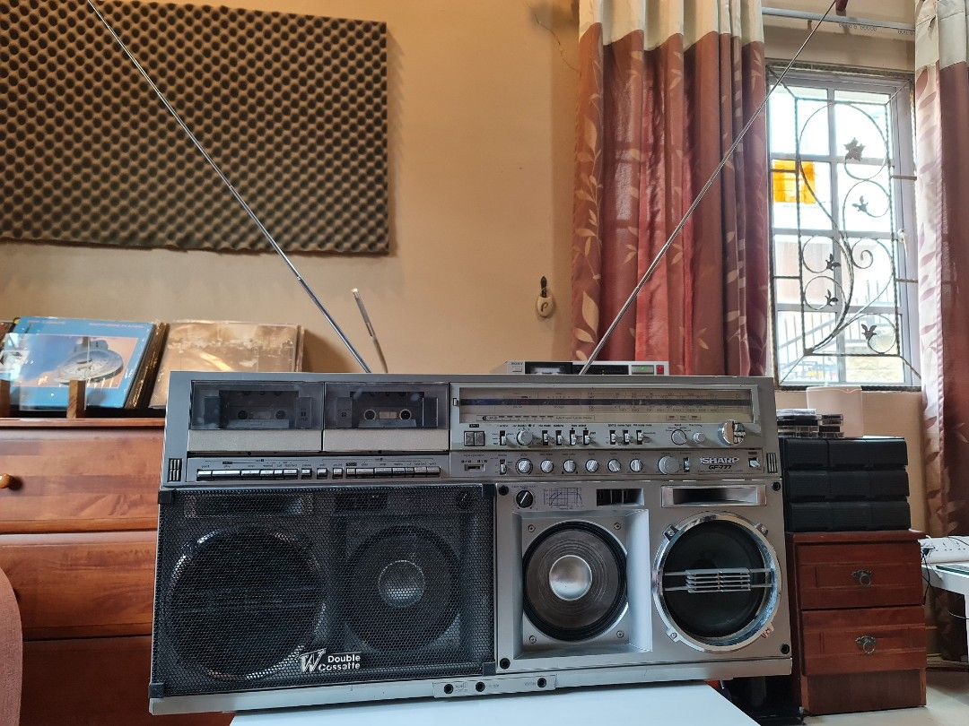 Sharp GF 777 boombox, Audio, Other Audio Equipment on Carousell
