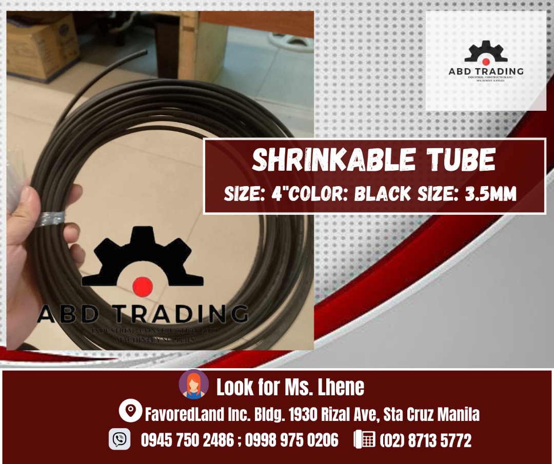 SHRINKABLE TUBE, Commercial & Industrial, Construction Tools ...