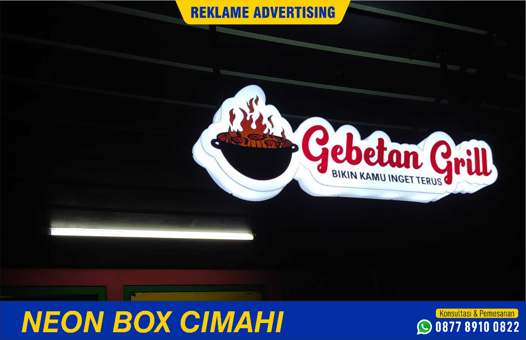 Sign Neon Box Miko Mall Kopo Bandung, Desain & Kerajinan Tangan, Karya ...