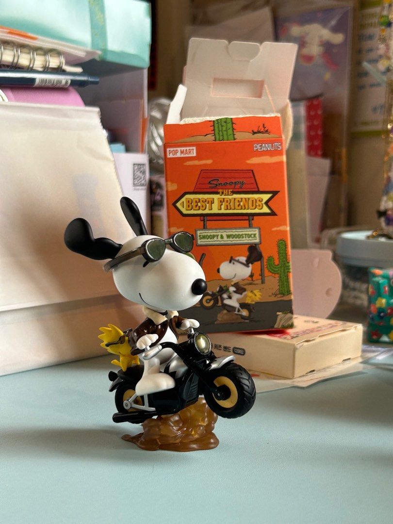 Snoopy Popmart Motorcyle Energy, Hobbies & Toys, Memorabilia ...