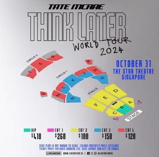 [WTS] Tate McRae (THINK LATER) World Tour 2024, Tickets & Vouchers ...