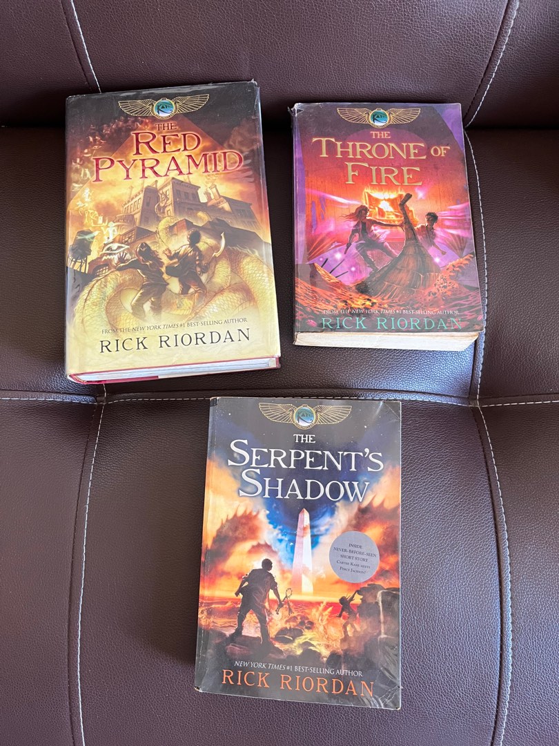 The Kane Chronicles series by Rick Riordan, Hobbies & Toys, Books ...