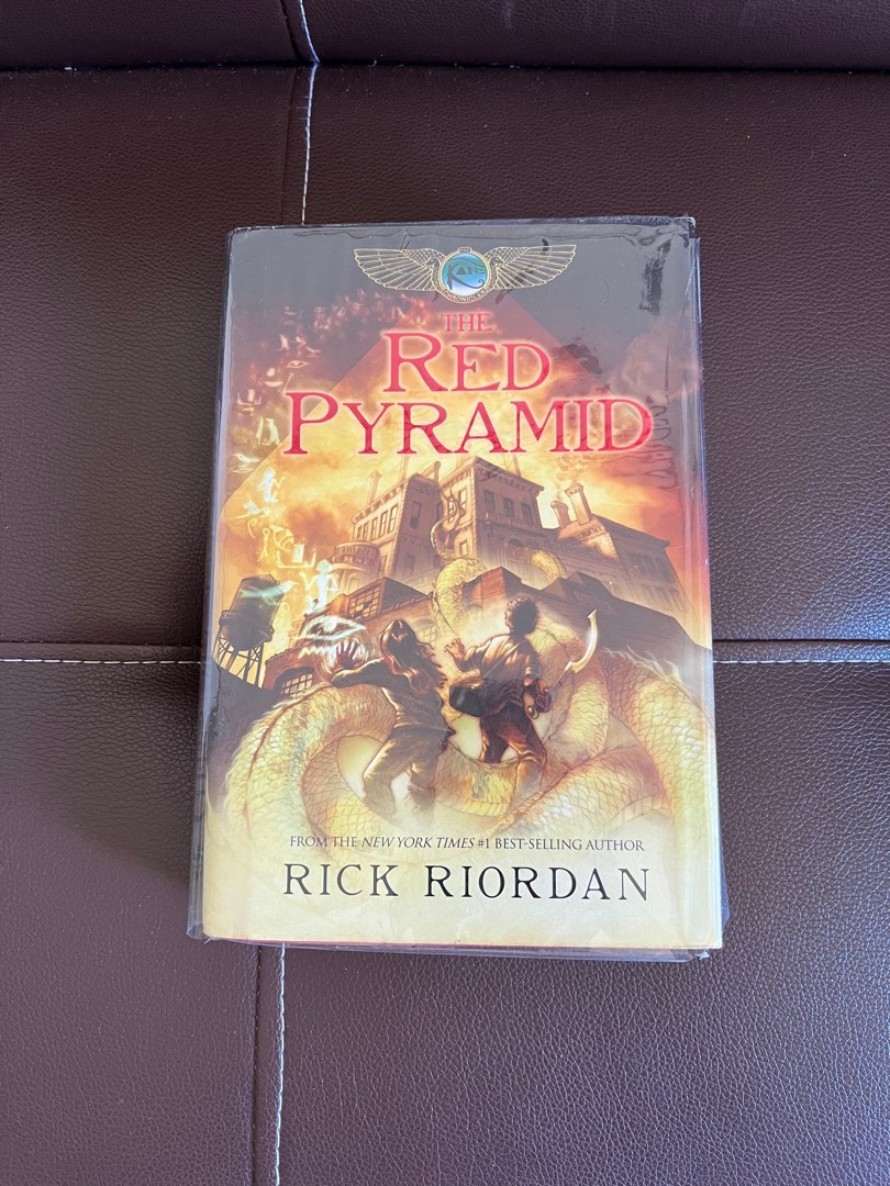The Red Pyramid by Rick Riordan (The Kane Chronicles), Hobbies & Toys ...