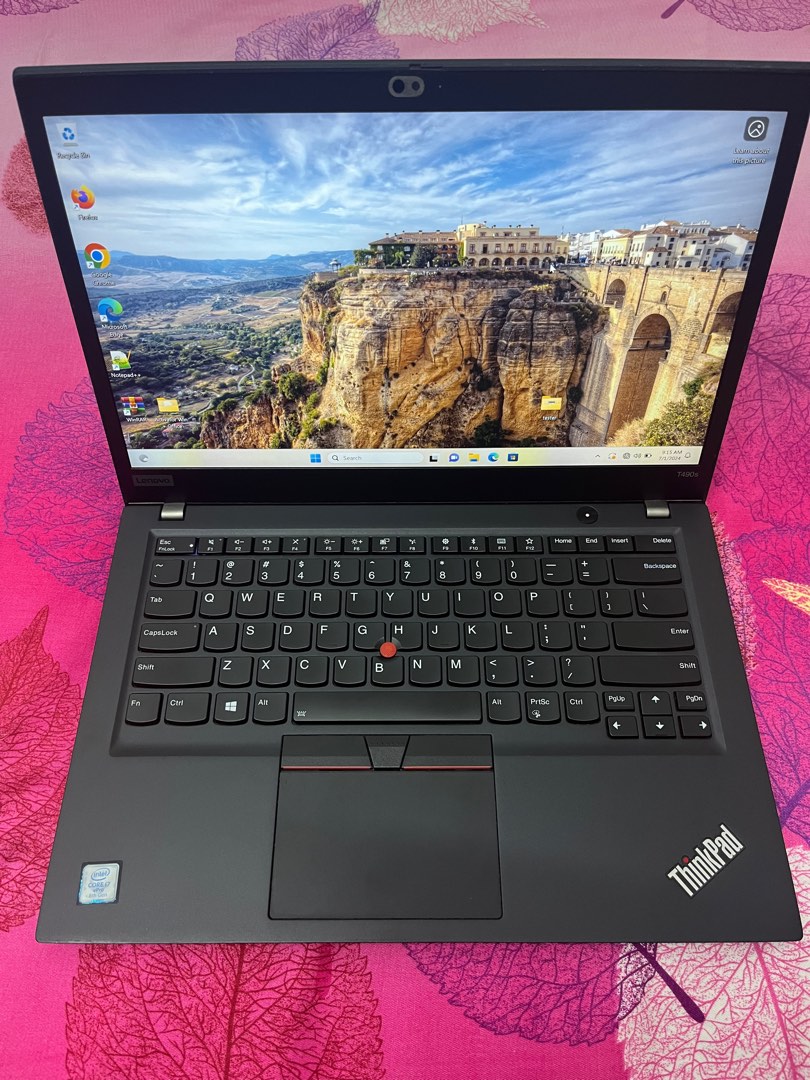 ThinkPad T490s/i7-8th/16GB/256GB/Battery Health 79%/Business Class ...