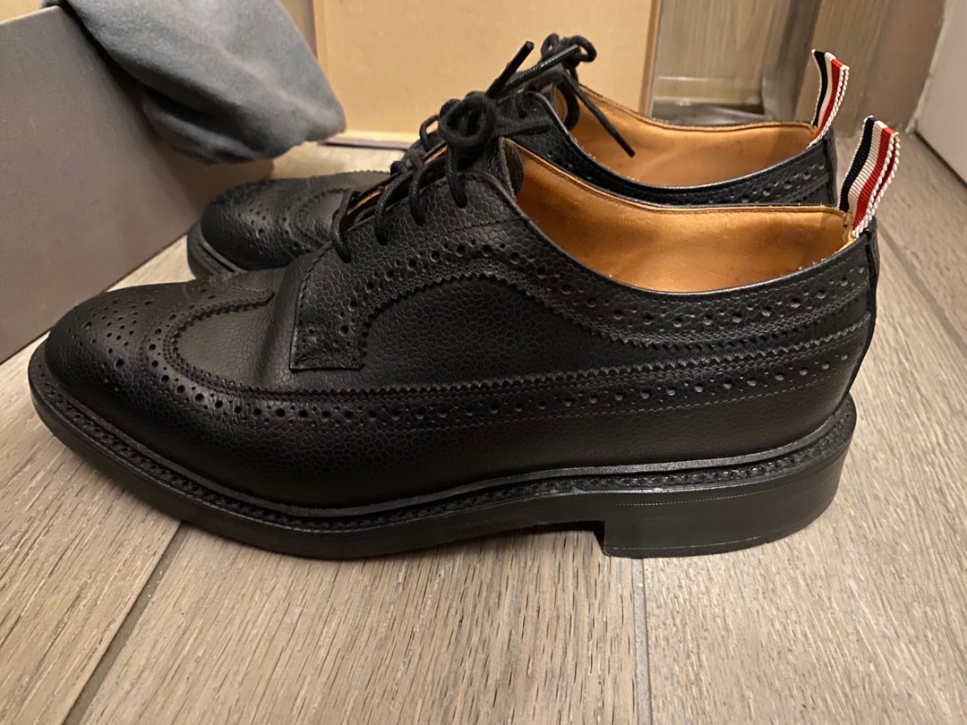 Thom browne signature classic 皮鞋 dress shoes, 男裝, 鞋, 西裝鞋 - Carousell