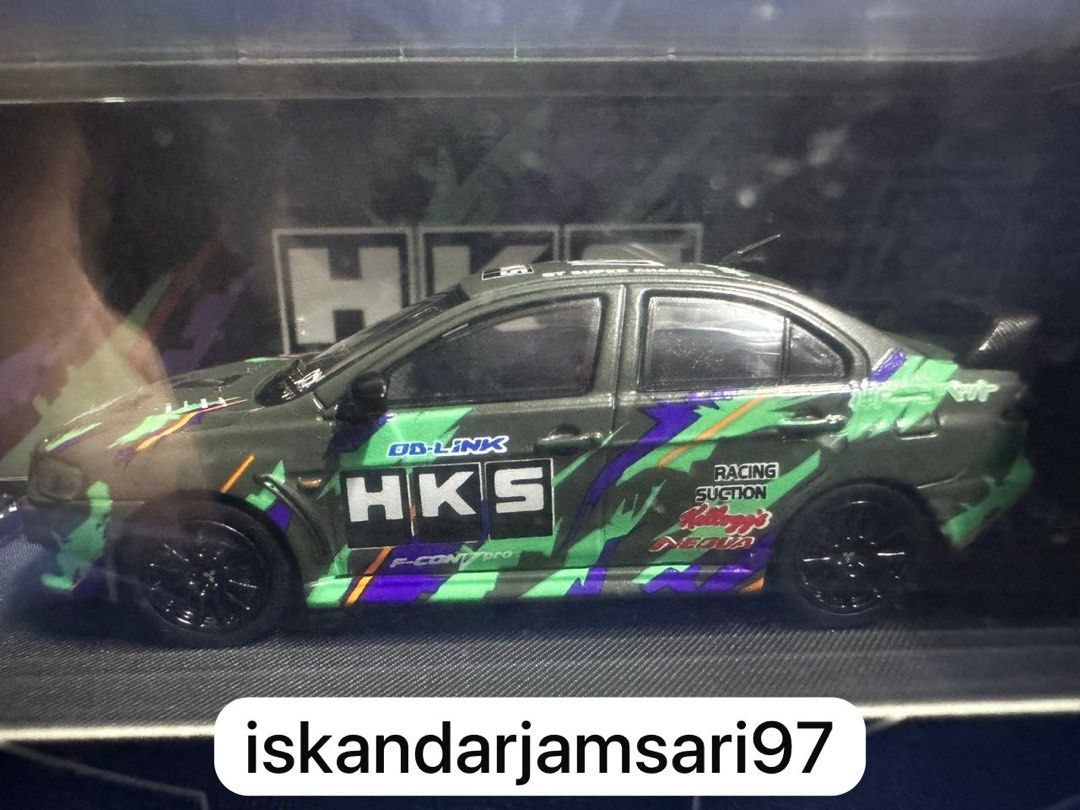Time Micro Mitsubishi Lancer Evo X “HKS Livery”, Hobbies & Toys, Toys ...