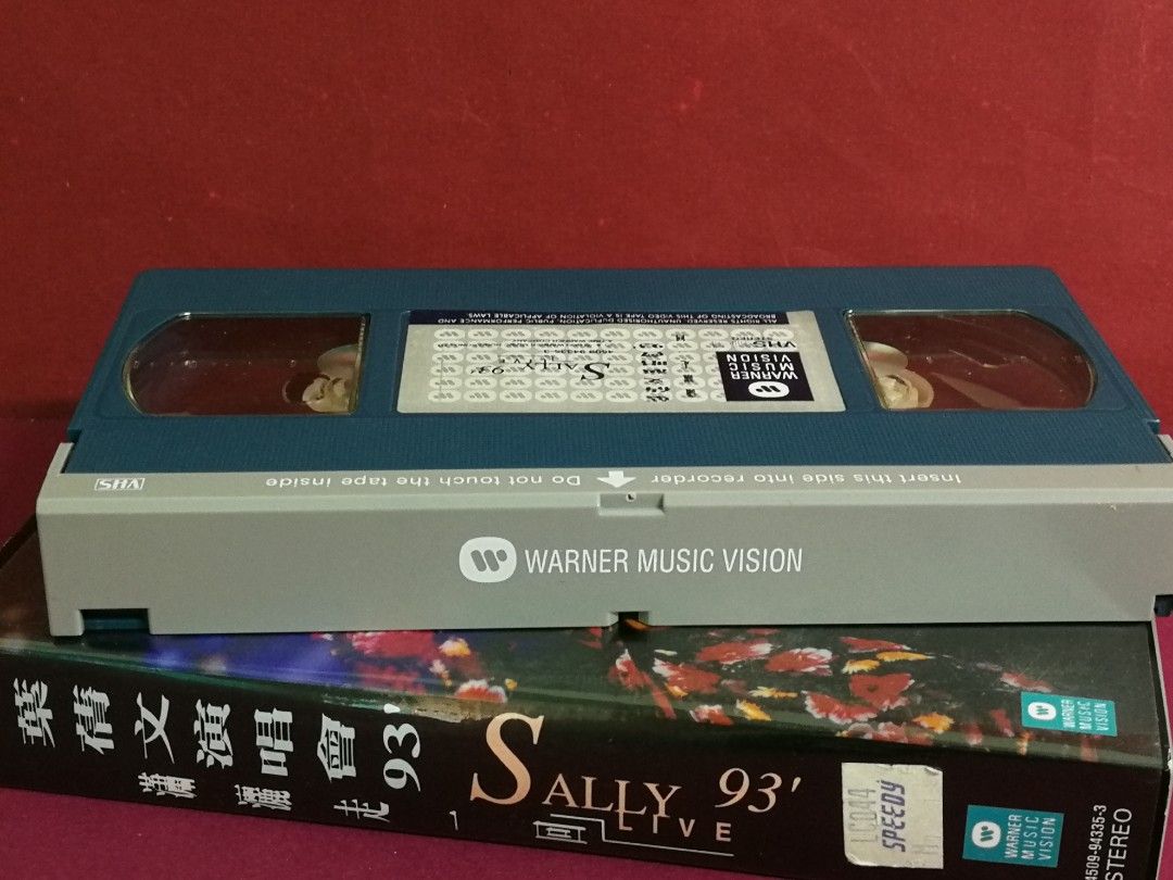 VHS Sally Yeh Live '93, Hobbies & Toys, Music & Media, CDs & DVDs on ...