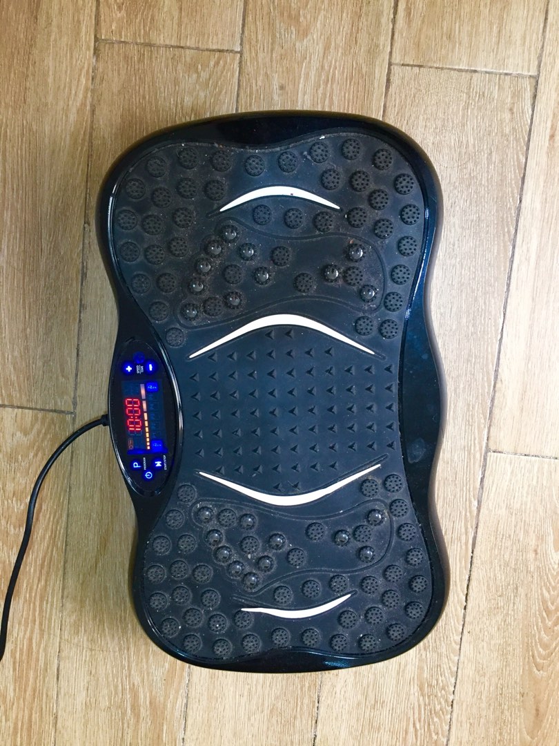 Vibration Plate Exercise Machine with free Waist Twisting Disc and 2lbs ...