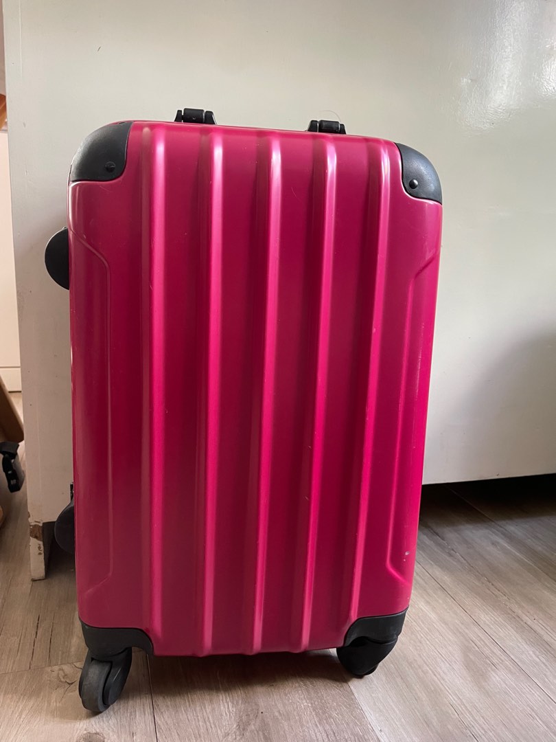 Walker Small Luggage Maleta Handcarry Carry-On Pink Travel Suitcase ...