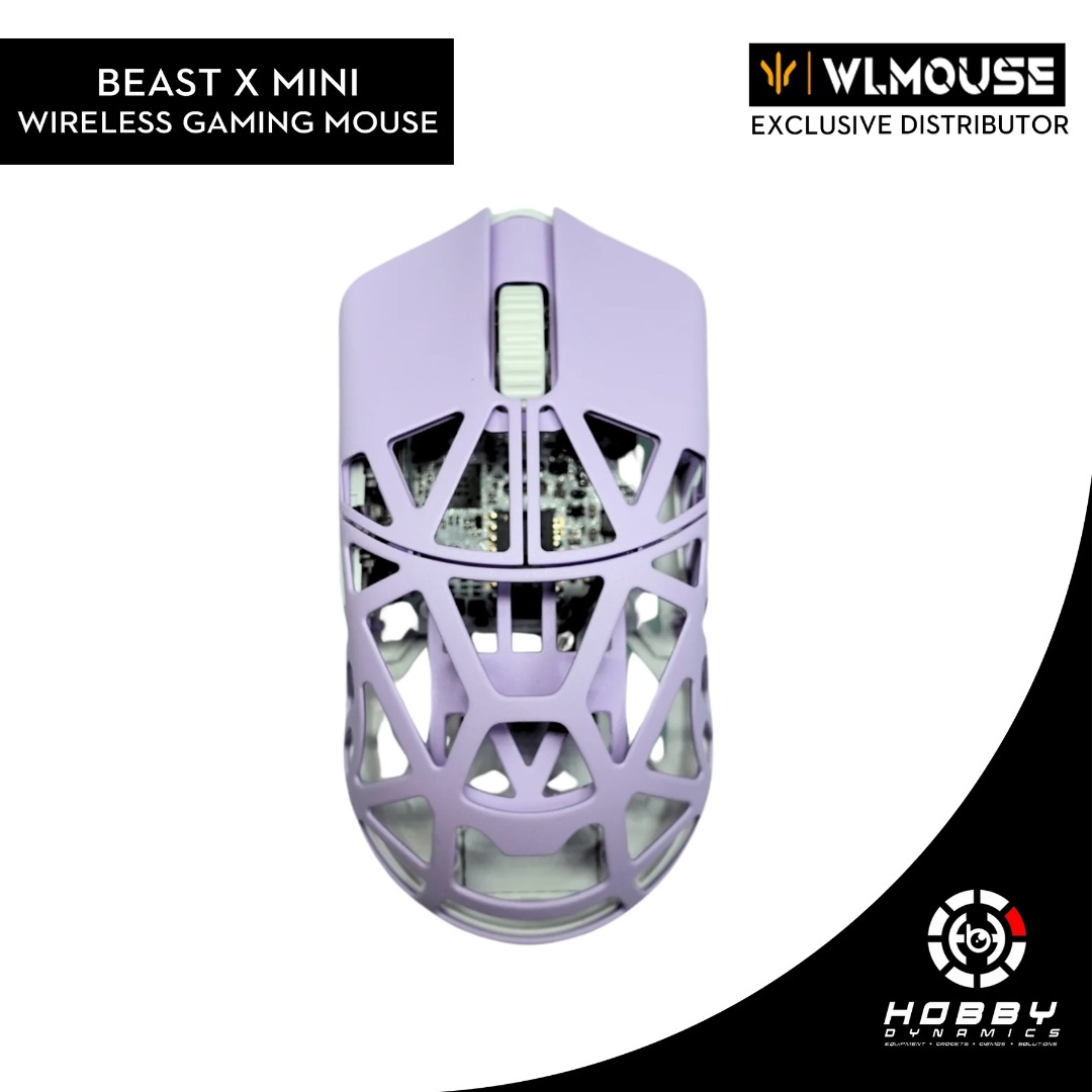 WLMOUSE BEAST X MINI MAGNESIUM WIRELESS GAMING MOUSE (LILAC), Computers ...