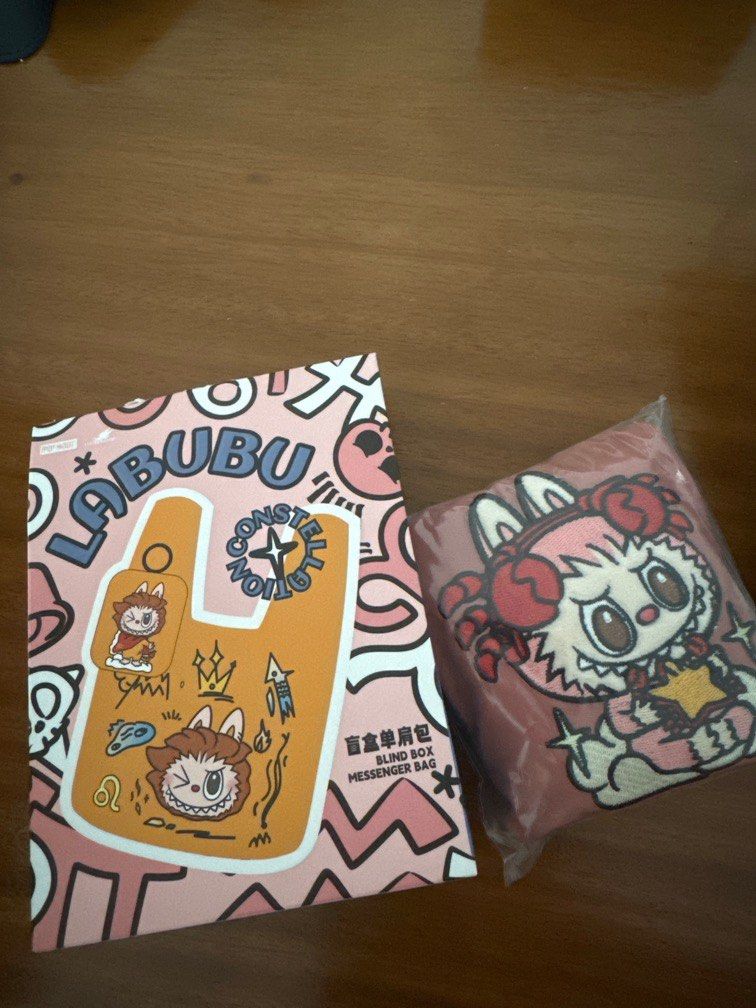 (WTT) Labubu Messenger Bag - Cancer Horoscope, Hobbies & Toys, Toys ...