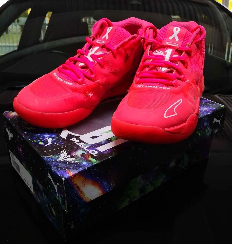 100% Authentic Used LaMelo Ball MB.01 Puma Men Basketball Shoe, Men's ...